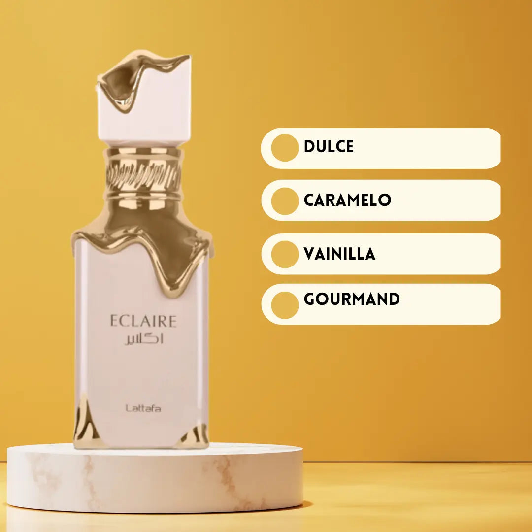 Lattafa Ecalire 100ml - Perfume Unisex Dulce y Gourmand con Notas de ...