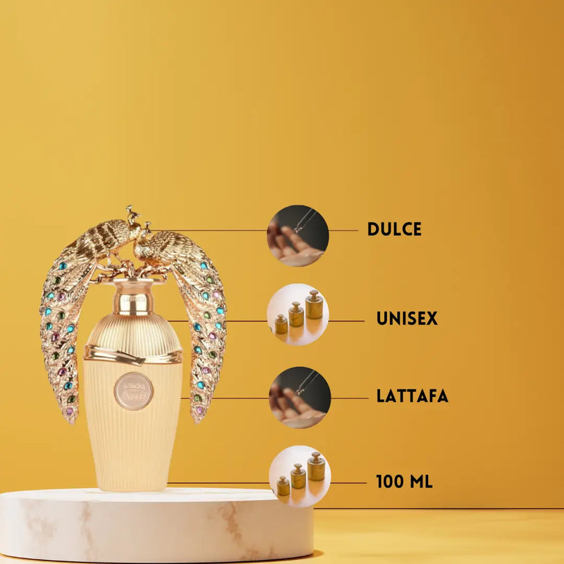 Lattafa Afeef Eau de Parfum 100ml - Perfume Femenino Floral y Sofisticado con Notas de Bergamota ...
