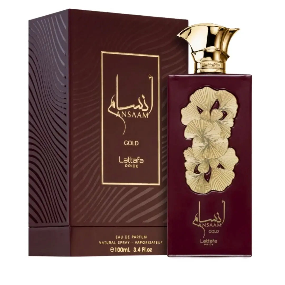 Ansaam Gold de Lattafa Pride 100ml - Elegante Perfume Árabe para Mujer