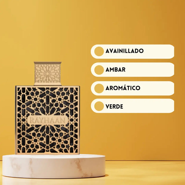Rayhaan Elixir 100ml - Perfume Masculino con Notas de Menta, Lavanda y ...