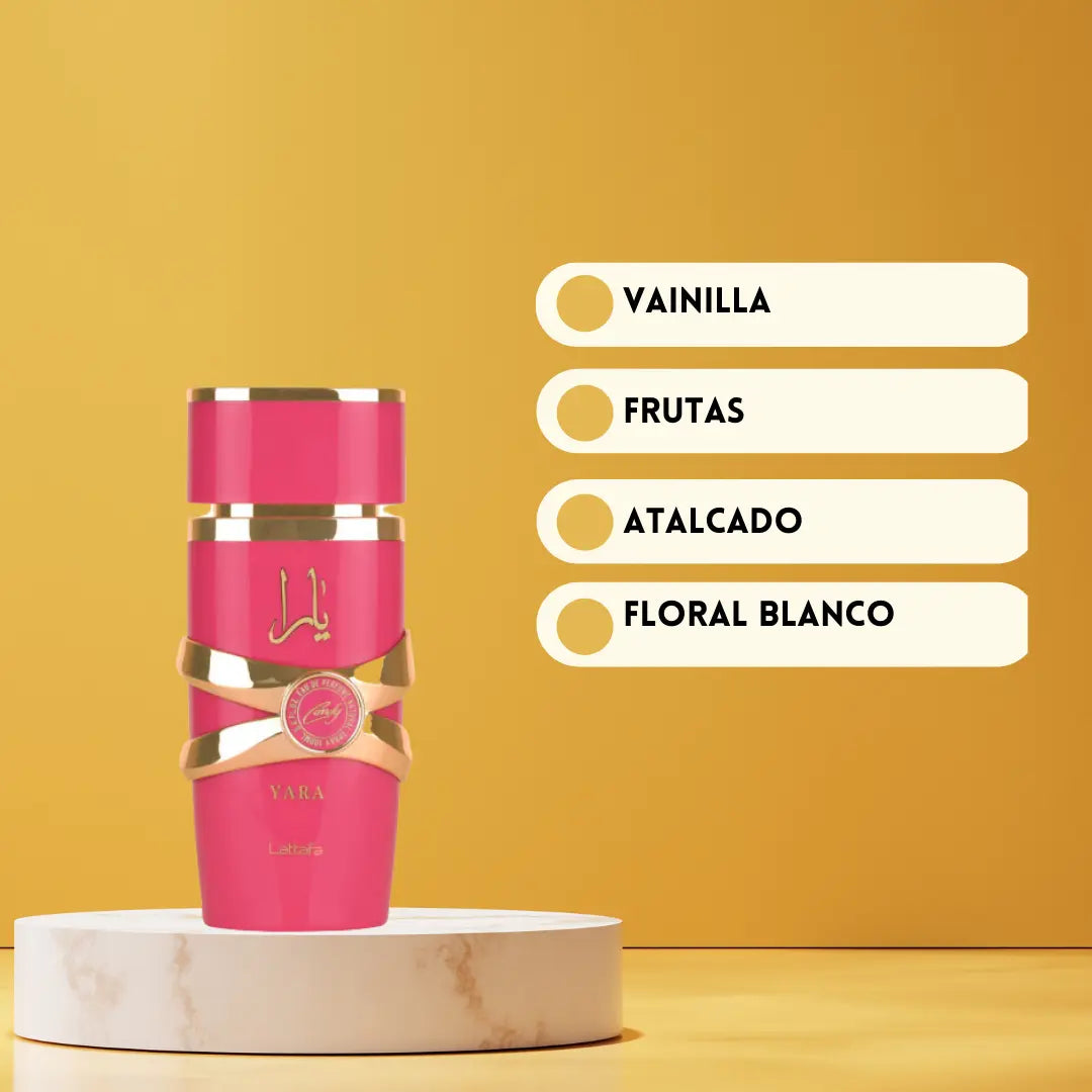 Lattafa Yara Candy 100ml - Perfume Femenino Dulce y Juvenil con Notas ...